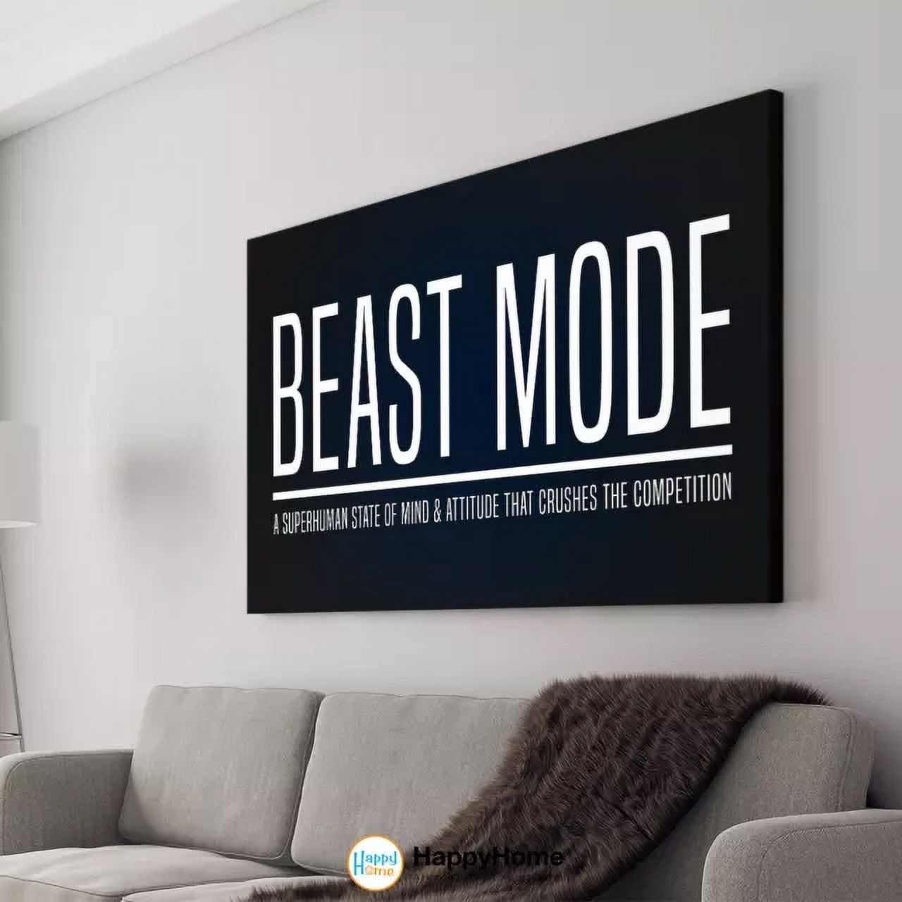 Kna Prints - 1 Pc Poster Beast Mode Definition Poster Motivational ...