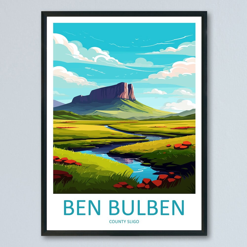 Kna Prints - 1 Pc Poster Ben Bulben Ben Bulben Home Décor Landscape Ben ...