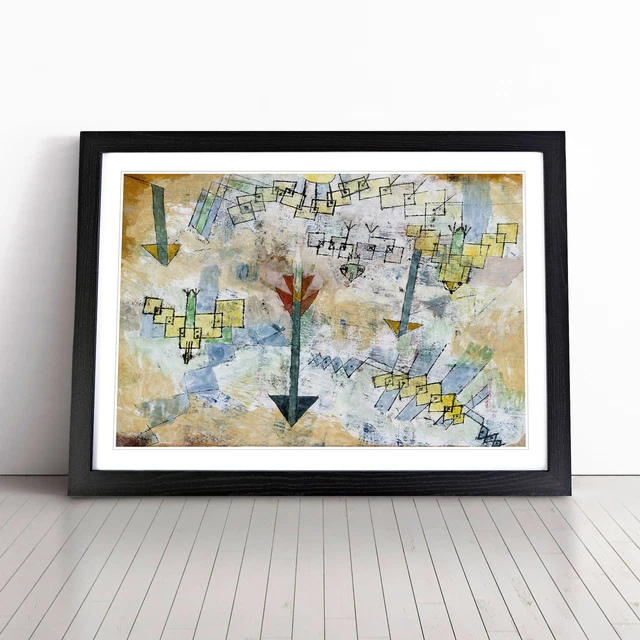 Kna Prints - 1 Pc Poster Birds And Arrows By Paul Klee Wall Poster ...