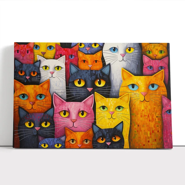 Kna Prints - 1 Pc Poster British Shorthair Cat Dadaism Wall Art Poster ...