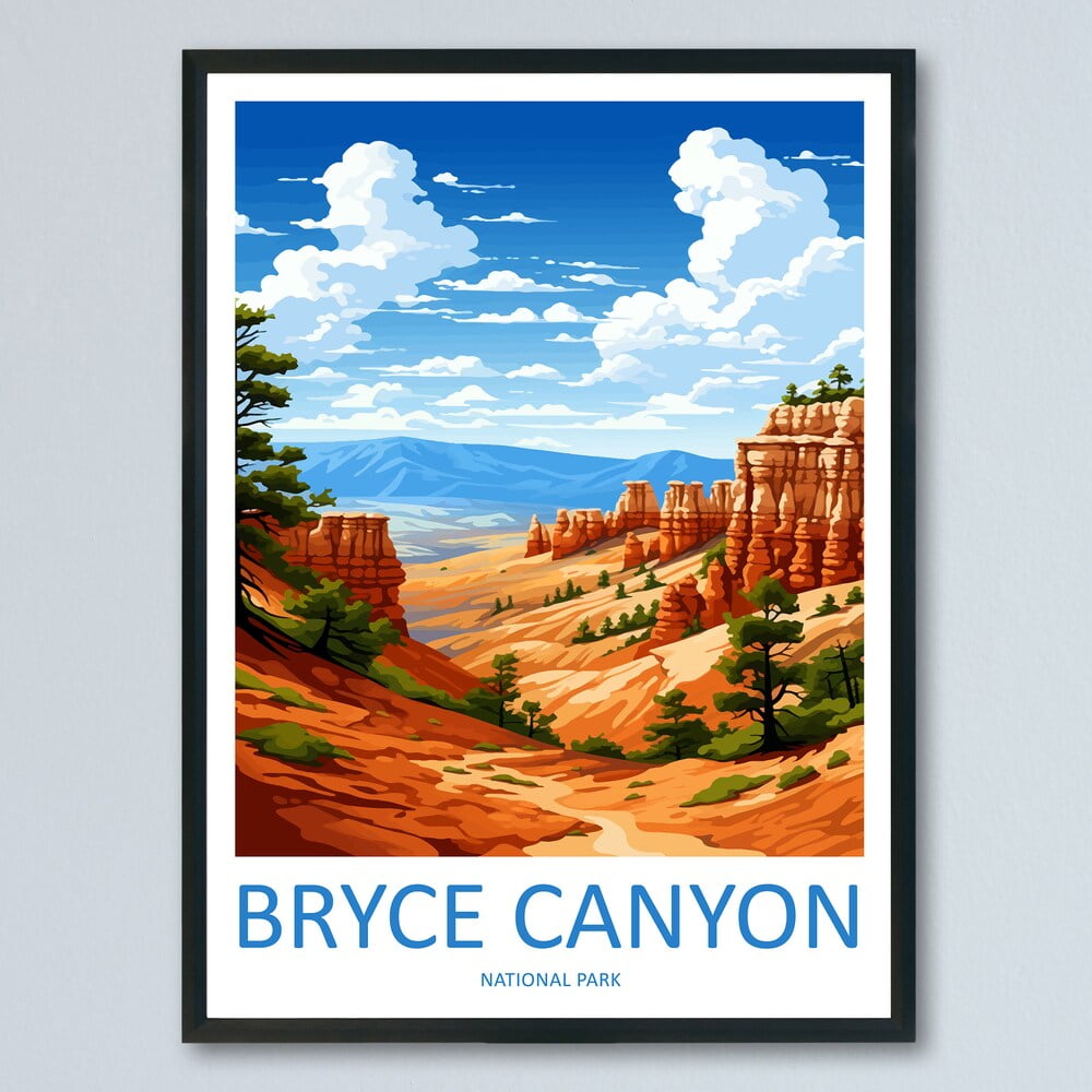 Kna Prints - 1 Pc Poster Bryce Canyon National Park Travel Wall Art Bryce Canyon National Park ...