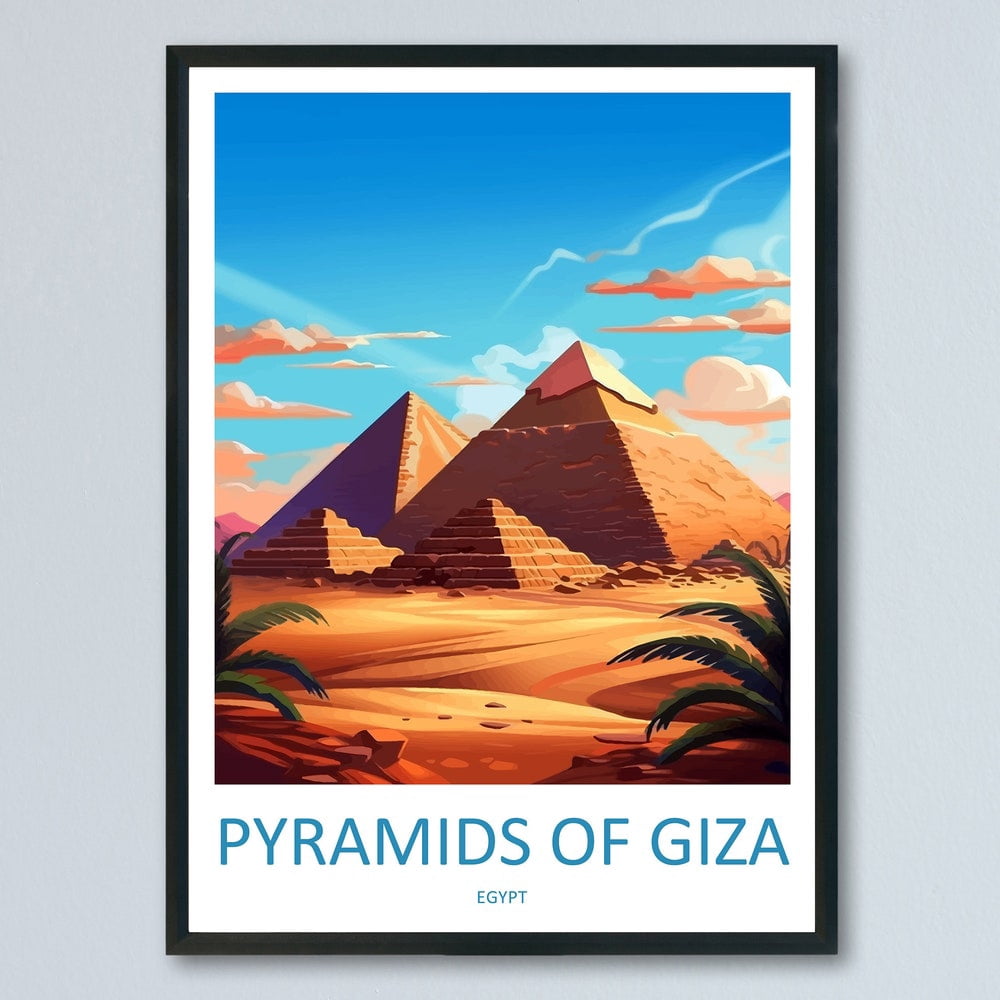 Kna Prints - 1 Pc Poster Cairo Travel Wall Art Cairo Egypt Wall Hanging ...