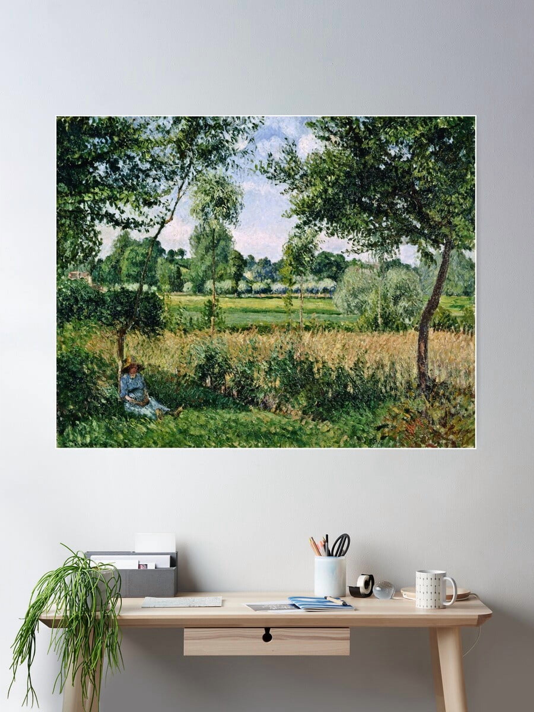 Kna Prints - 1 Pc Poster Camille Pissarro Morning Slight Effect, Eragny ...