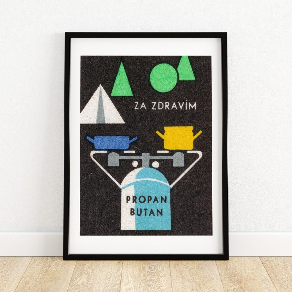 Kna Prints - 1 Pc Poster Camping Stove Propane Matchbox Print Czech ...