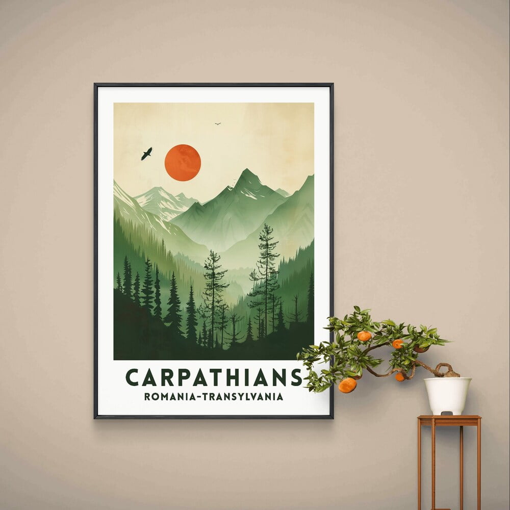 Kna Prints - 1 Pc Poster Carpathians Romania Transylvania Travel , Carpathian Mountains ...