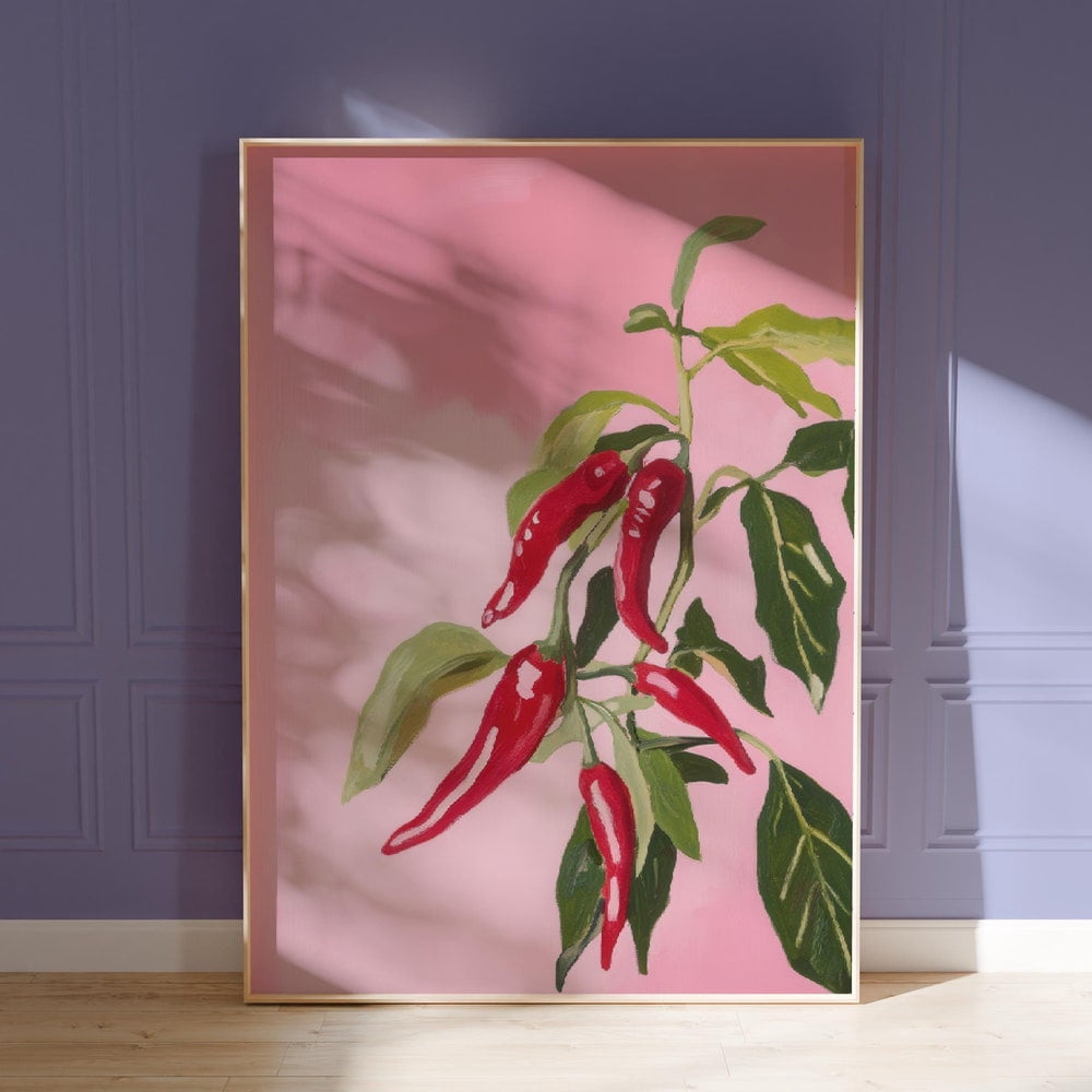 Kna Prints - 1 Pc Poster Chili Peppers Poster | Chili | Kitchen Posters ...
