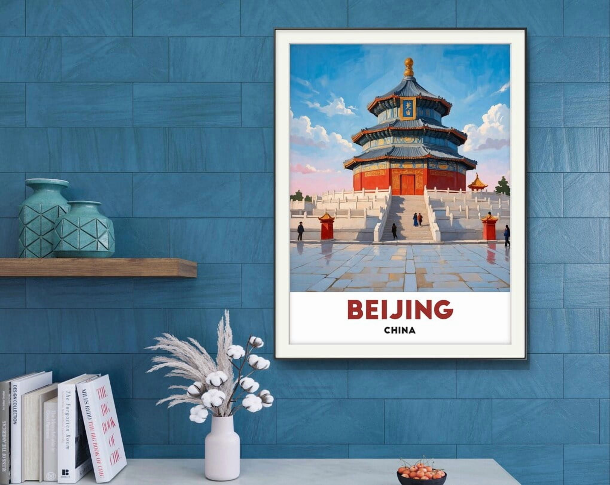 Kna Prints - 1 Pc Poster China Beijing China Temple Of Heaven Art ...
