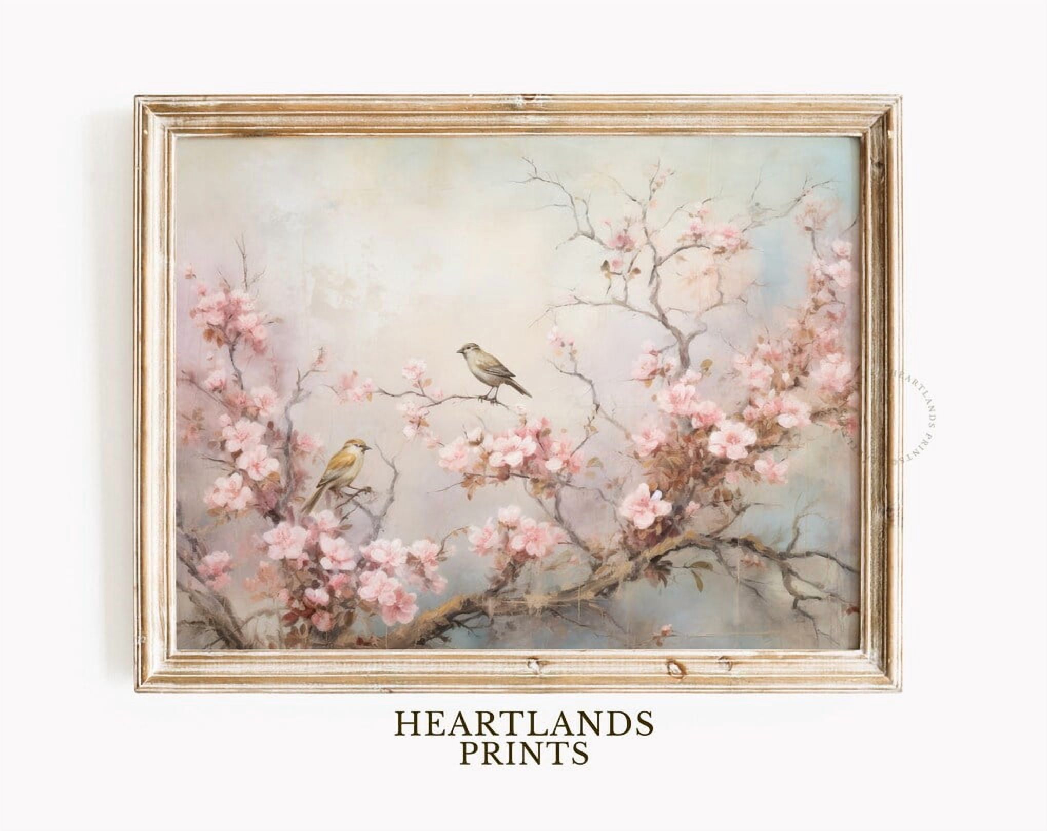 Kna Prints - 1 Pc Poster Chinoiserie Wall Art Printable Bird Wall Art ...