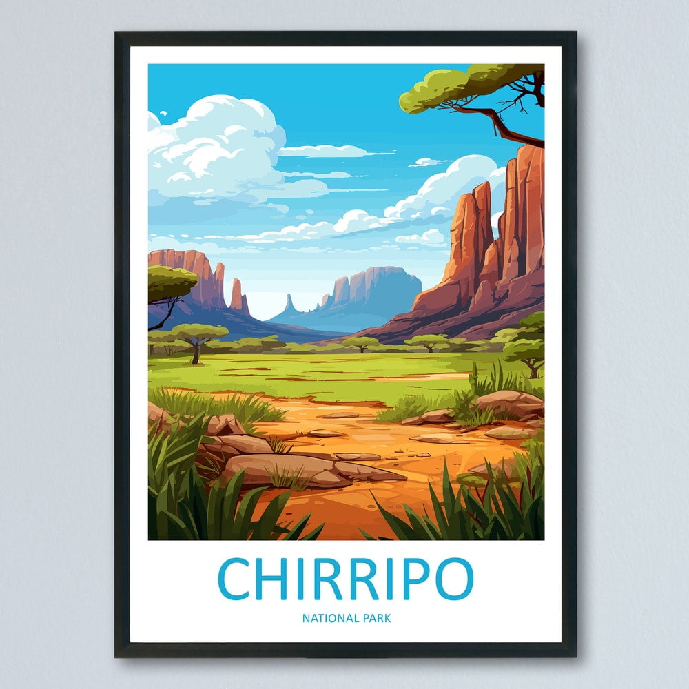 Kna Prints - 1 Pc Poster Chirripo National Park Travel Wall Art ...