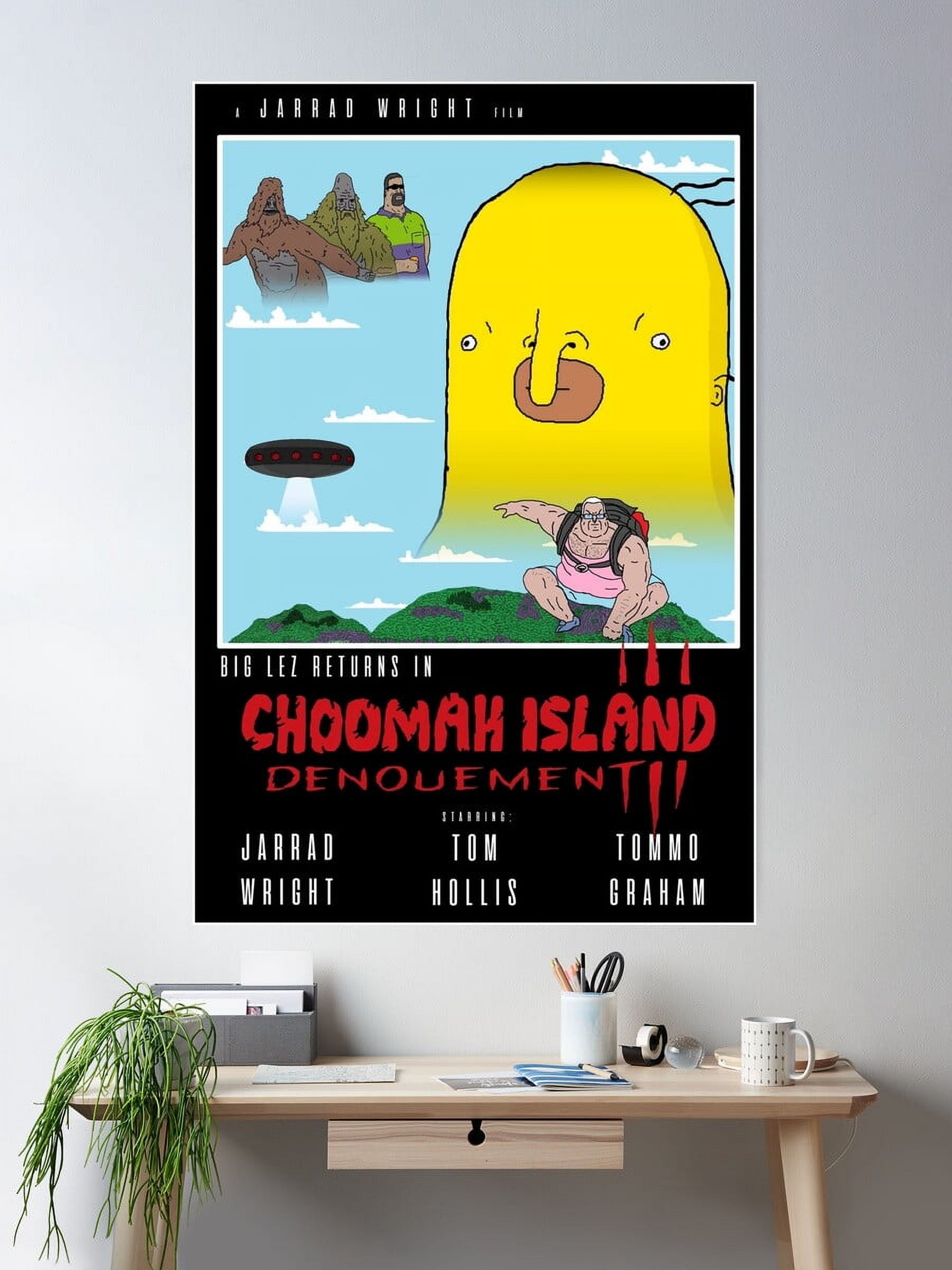 Kna Prints - 1 Pc Poster Choomah Island 3 Film Black, UNFRAMED-24x36 ...