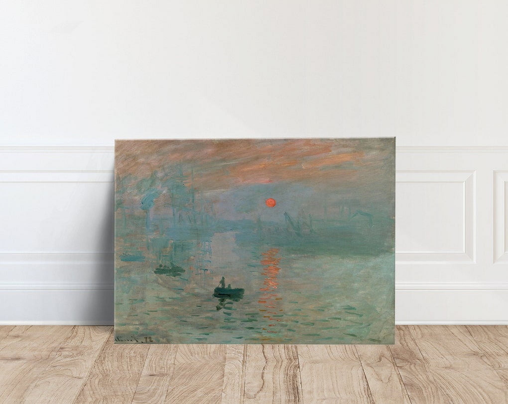 Kna Prints - 1 Pc Poster Claude Monet Impression Srise Giclee Wall Art ...