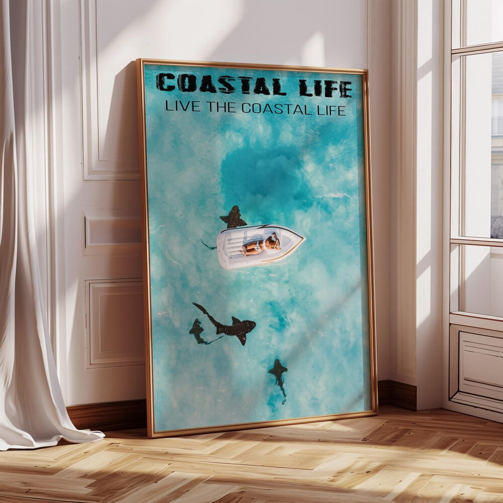 Kna Prints - 1 Pc Poster Coastal Life Summer Poster, Summer Aesthetic ...