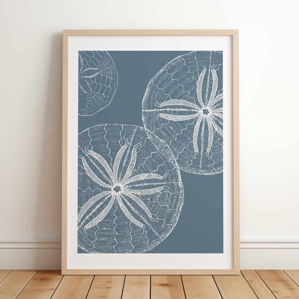 Kna Prints - 1 Pc Poster Coastal Wall Art, Sand Dollar , Beachy Print ...
