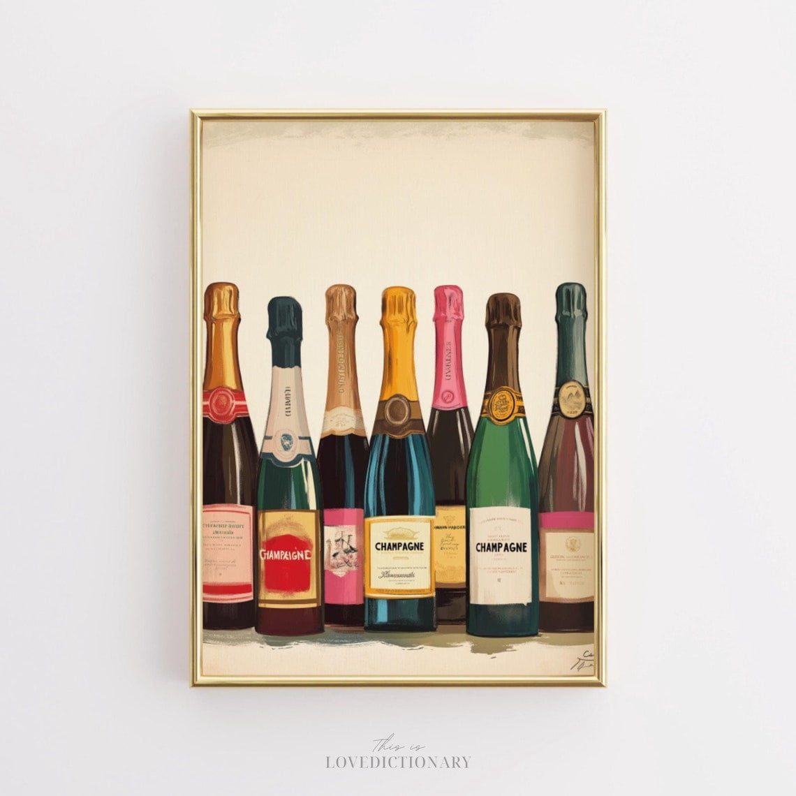 Kna Prints - 1 Pc Poster Cocktail Prints, Bar Cart Wall Decor, Cocktail ...