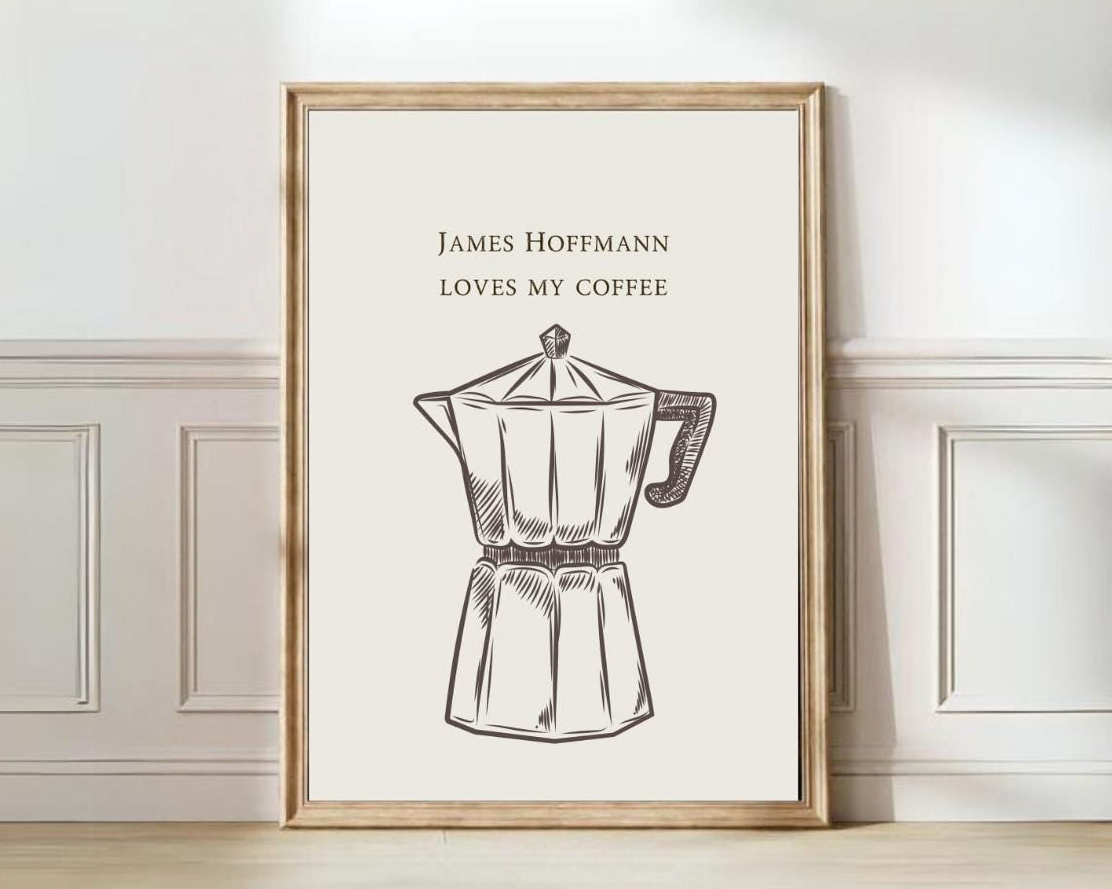 Kna Prints - 1 Pc Poster Coffee Print James Hoffmann Print Coffee Bar ...