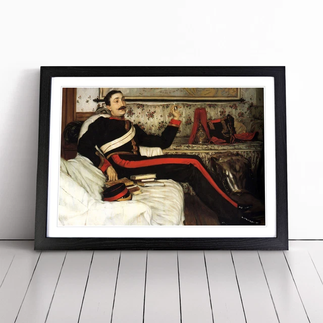 Kna Prints - 1 Pc Poster Colonel Frederick Barnaby By James Tissot Wall ...