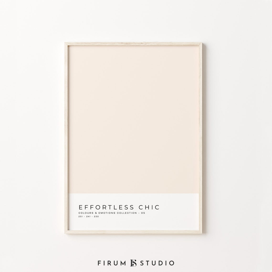 Kna Prints - 1 Pc Poster Color Block Art, Light Neutral Art, Beige ...