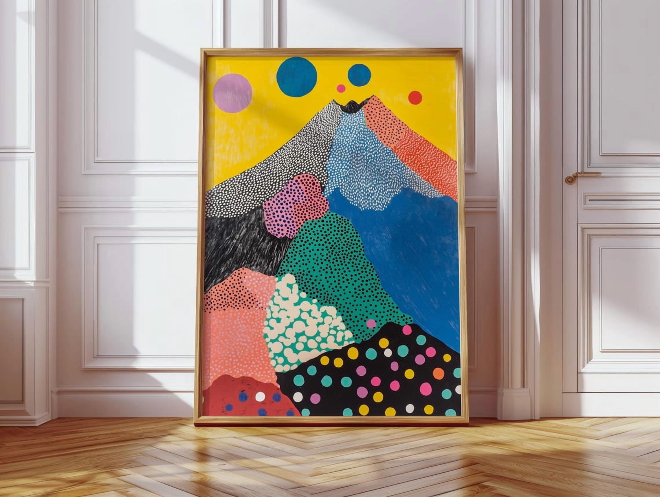 Kna Prints - 1 Pc Poster Colourful Mt Fuji Hiroshi Nagai Inspired ...