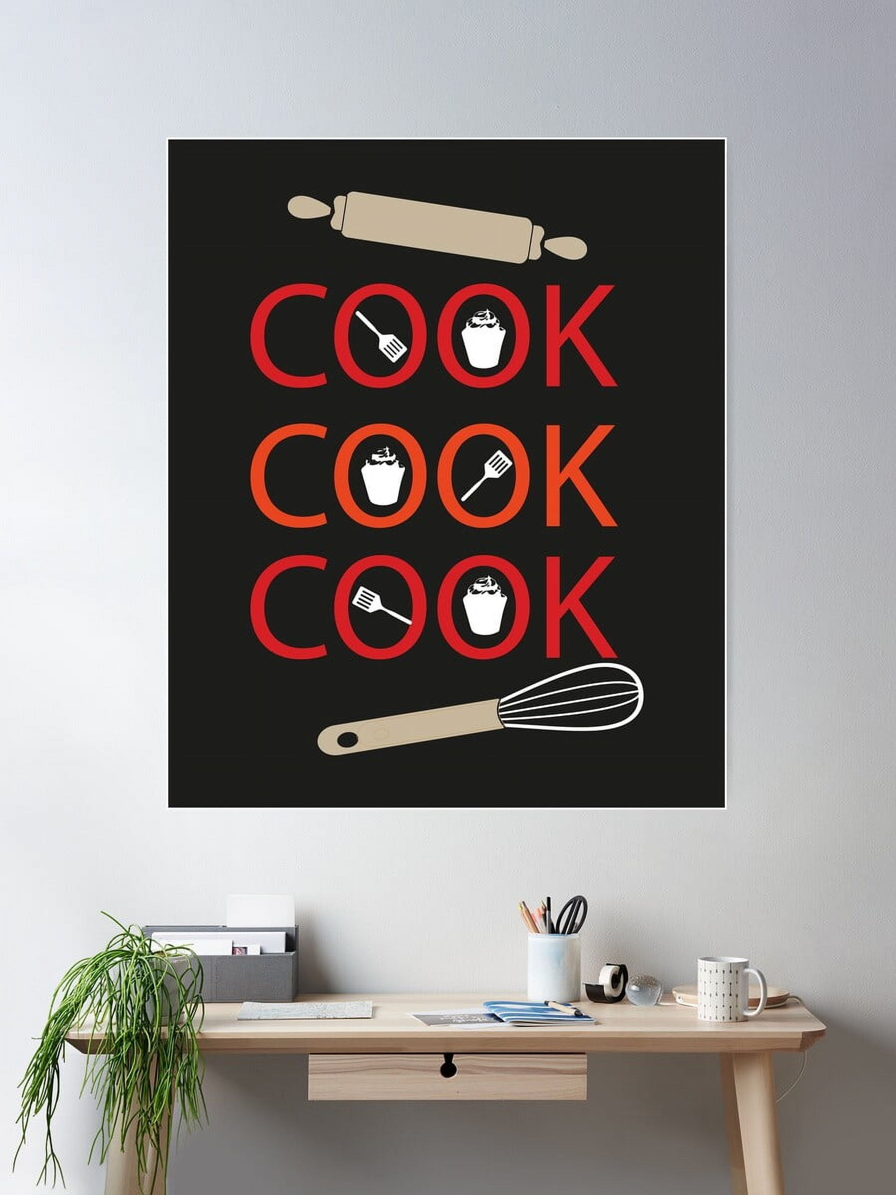 Kna Prints - 1 Pc Poster Cooking Time, UNFRAMED-24x36 - Walmart.com