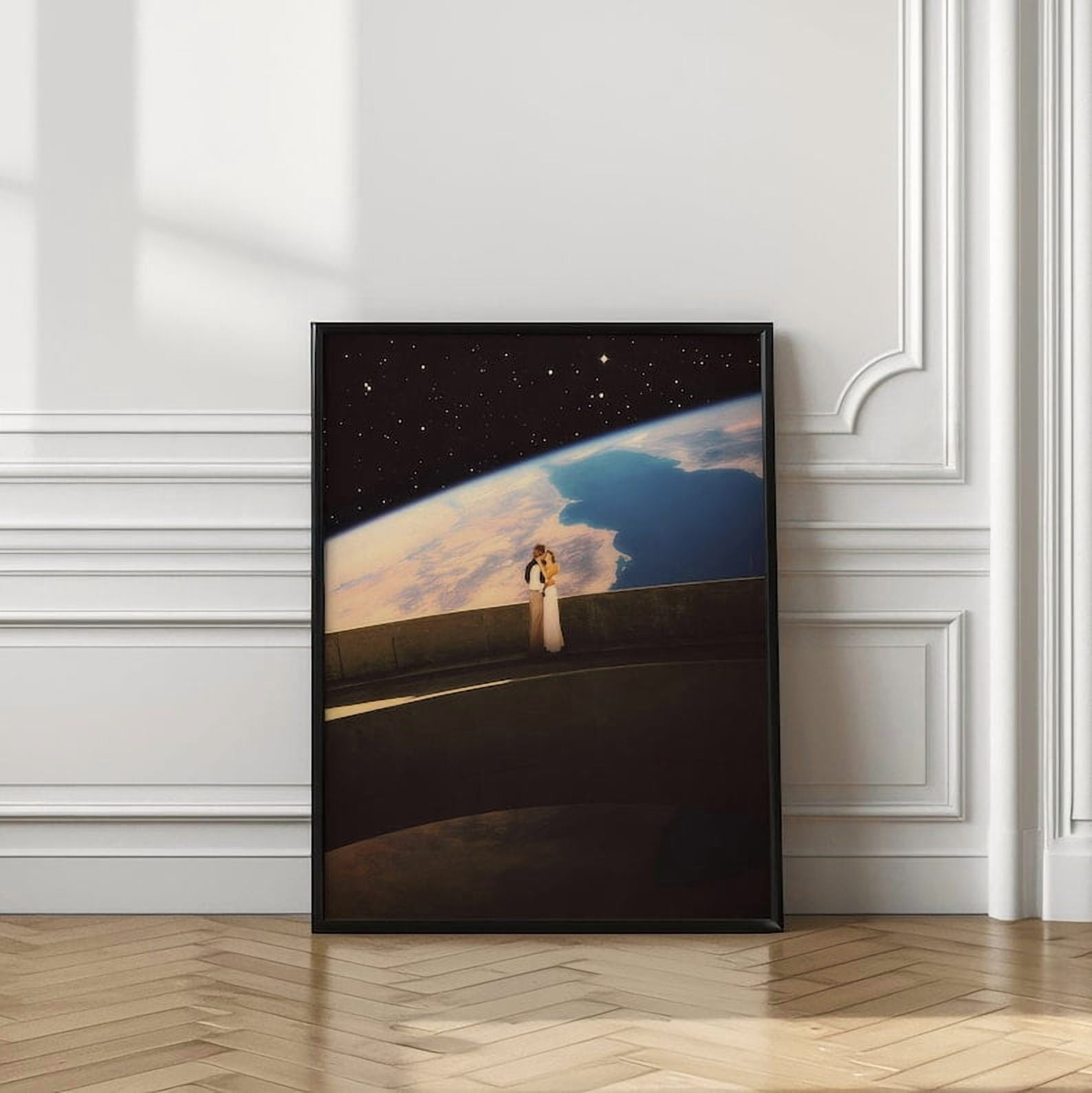 Kna Prints - 1 Pc Poster Cosmic Love Retro Futurism Collage Art Sci-Fi ...