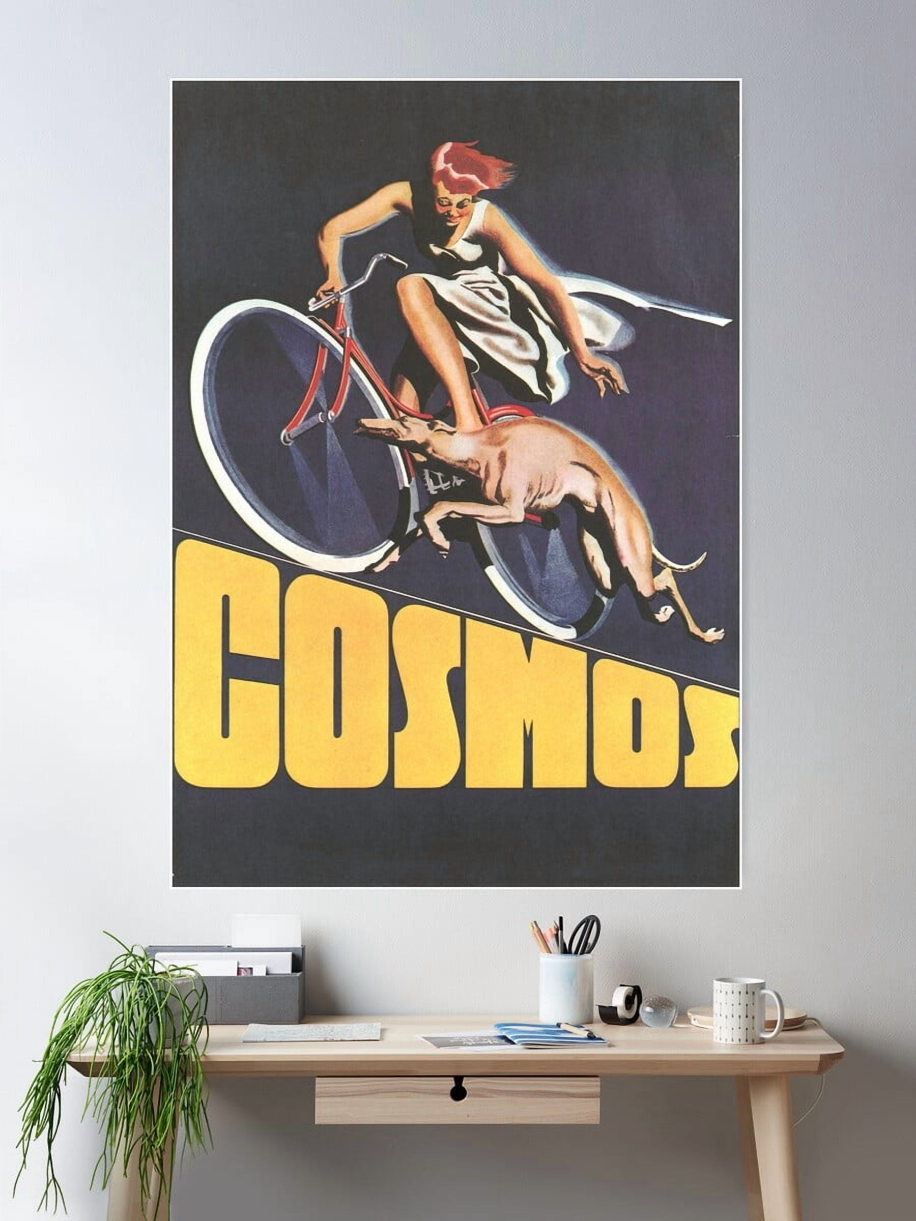 Kna Prints - 1 Pc Poster Cosmos Bicycles Vintage Bicycle From 1935 ...