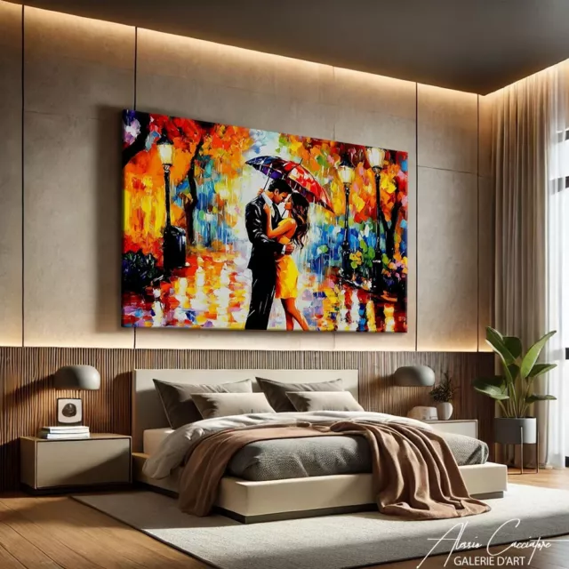 Kna Prints - 1 Pc Poster Couple Wall Art Love Romantic Wall Art Large ...