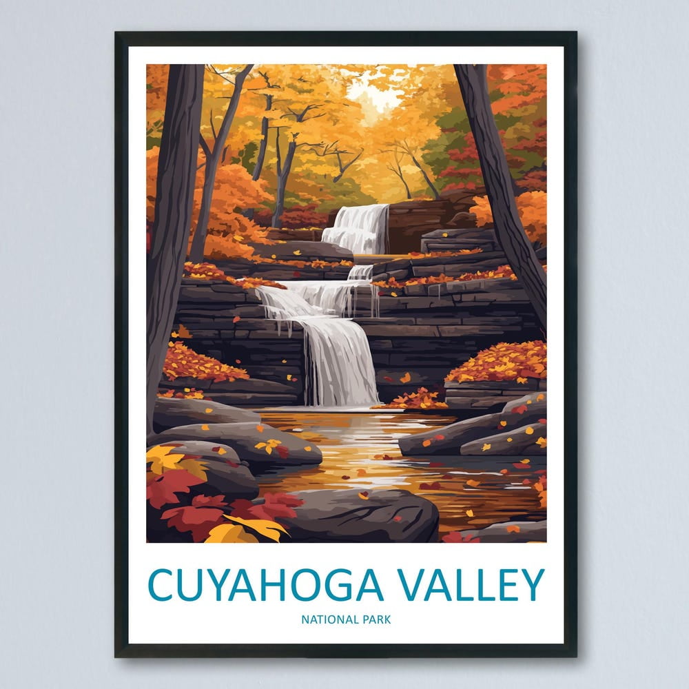 Kna Prints - 1 Pc Poster Cuyahoga Valley National Park Travel Cuyahoga ...