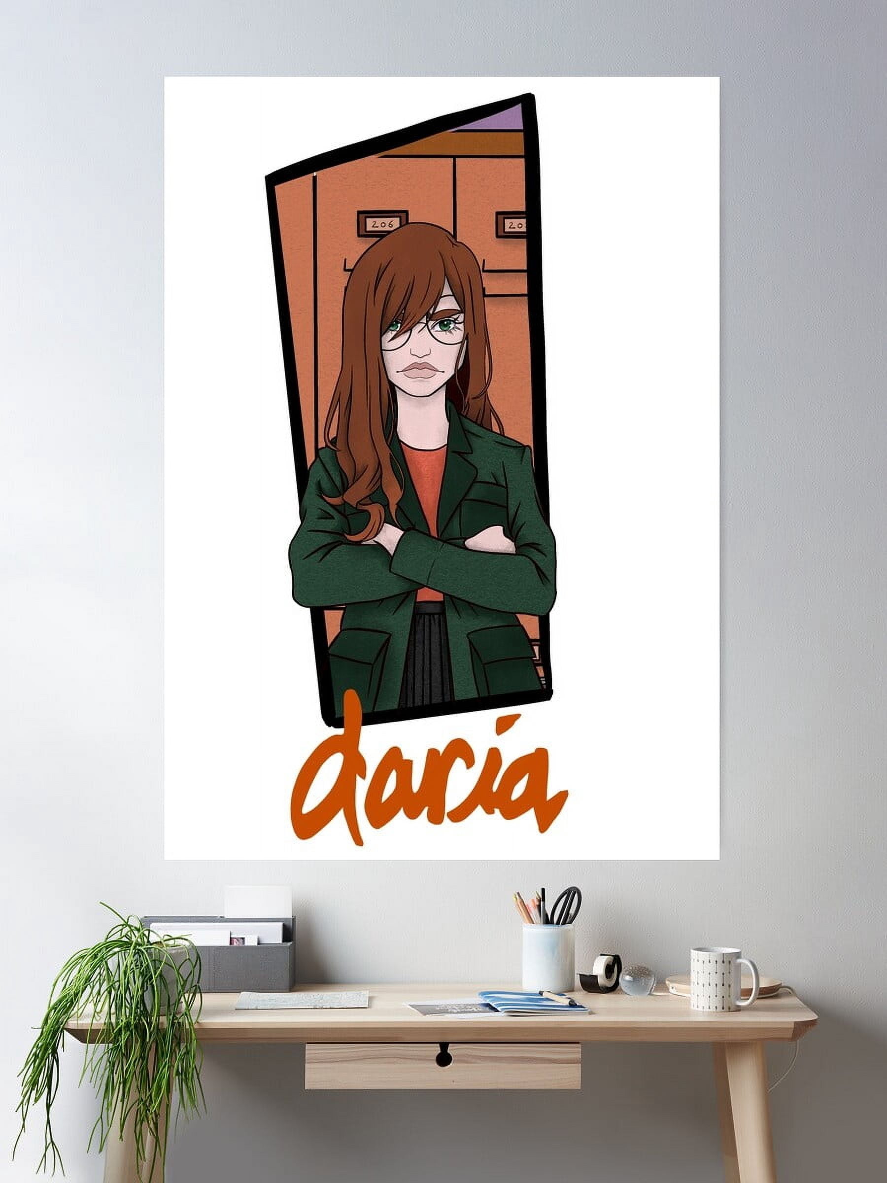 Kna Prints - 1 Pc Poster Daria, UNFRAMED-24x36 - Walmart.com