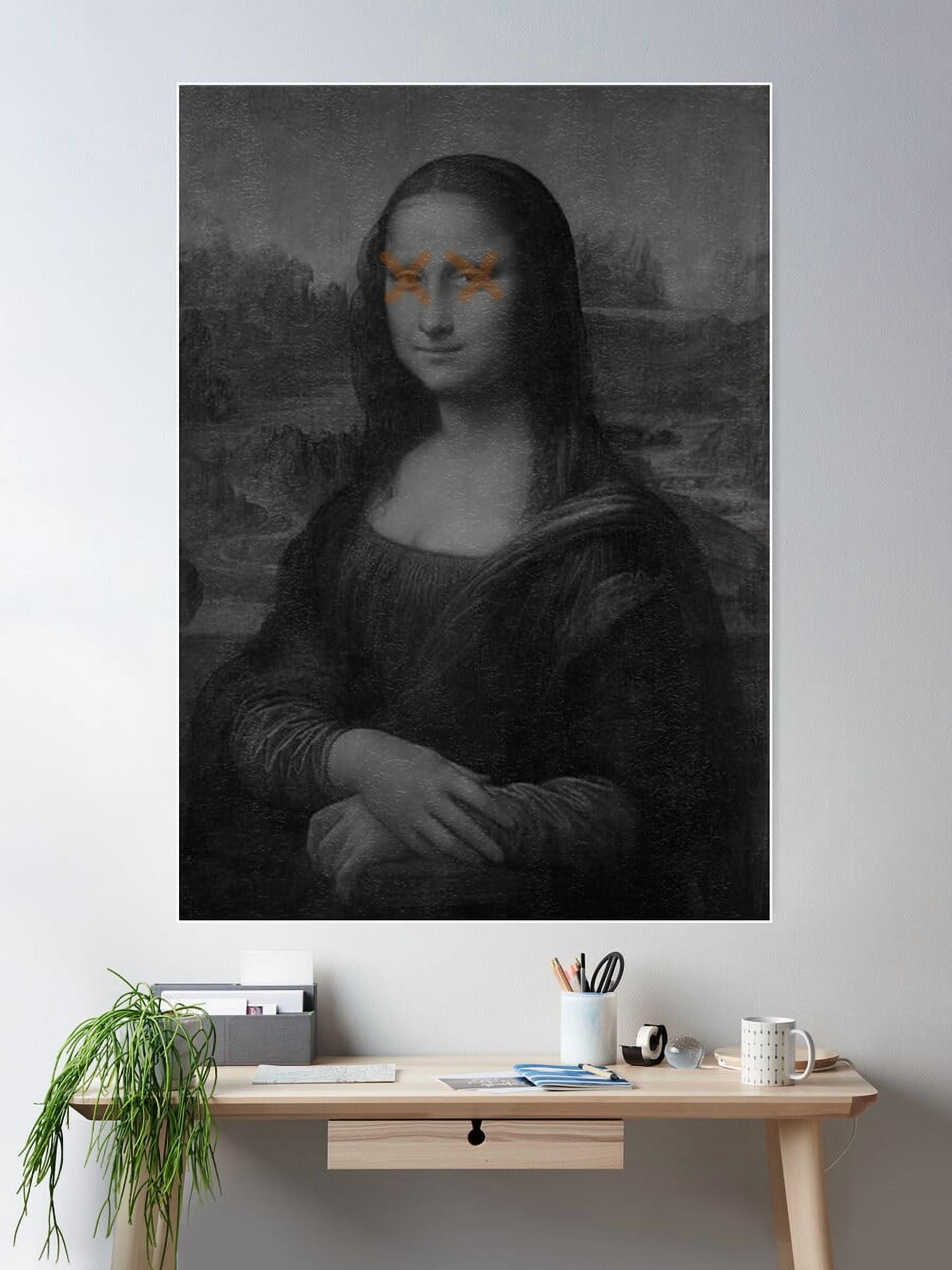 Kna Prints - 1 Pc Poster Dark Mona Lisa, UNFRAMED-8x12 - Walmart.com