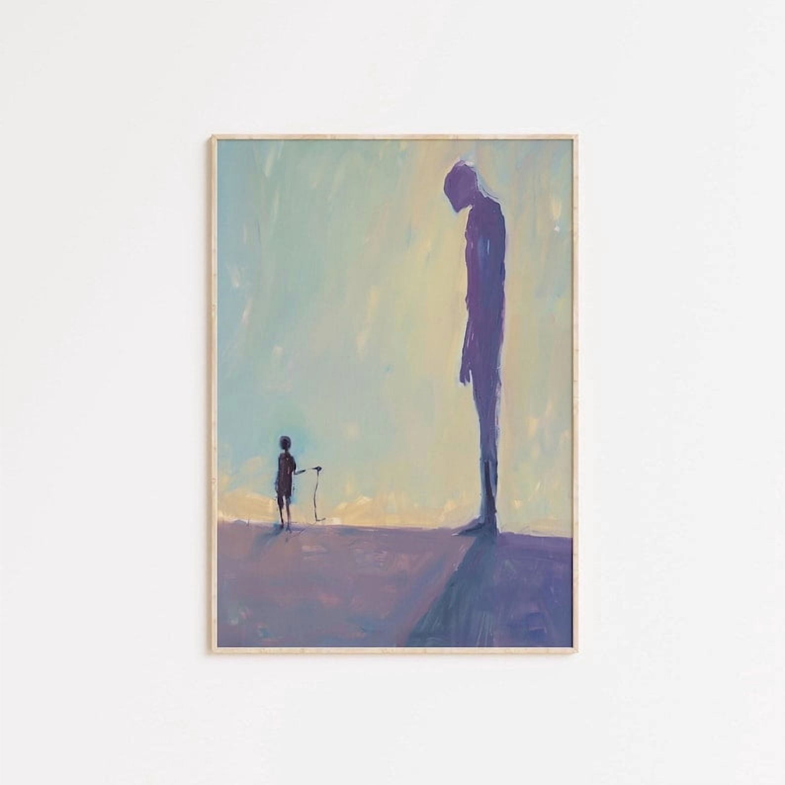 Kna Prints - 1 Pc Poster David And Goliath Modern Christian Art Wall ...