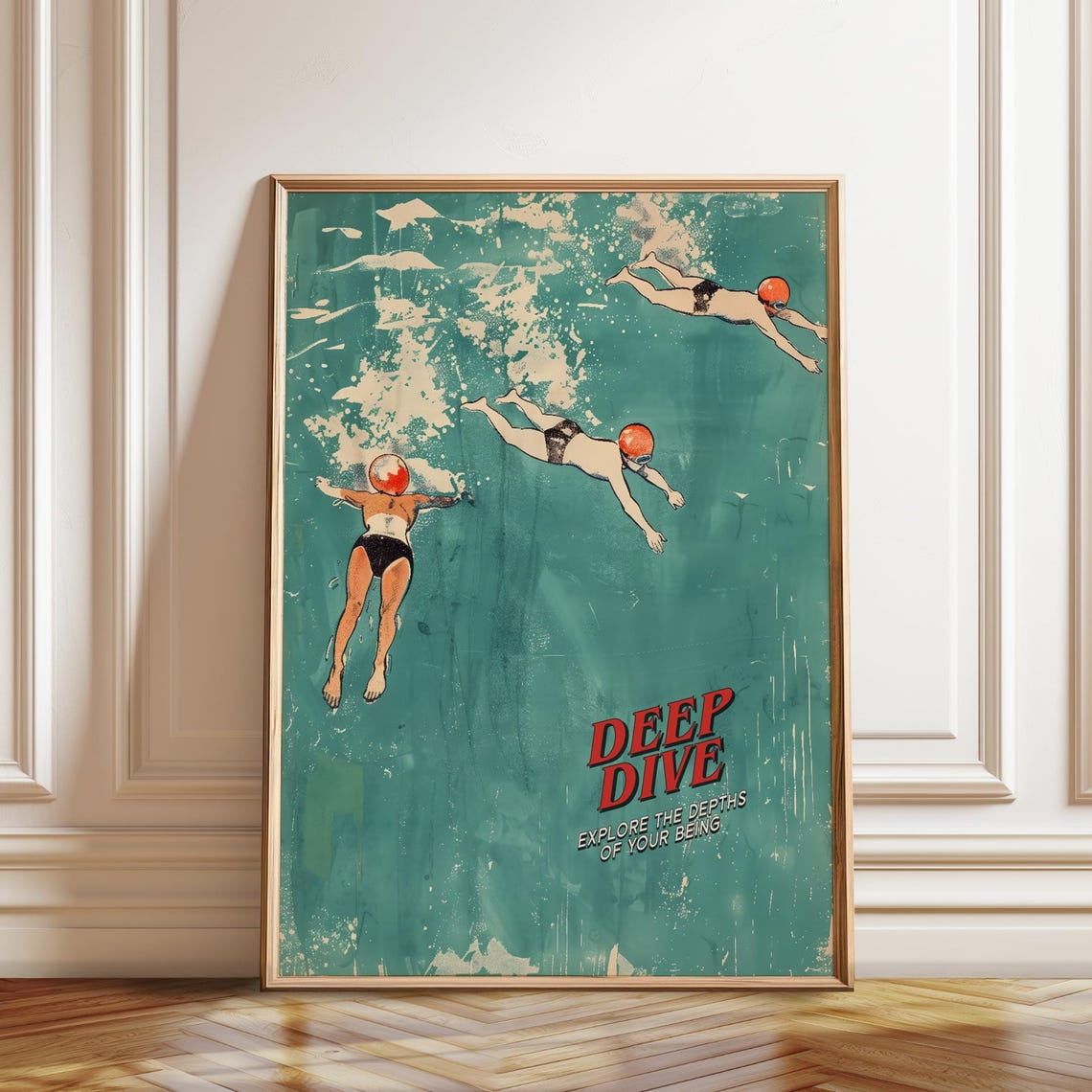 Kna Prints - 1 Pc Poster Derwater Deep Dive Art Decor Explore The ...