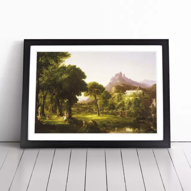 Kna Prints - 1 Pc Poster Dream Of Arcadia By Thomas Cole Wall Poster ...