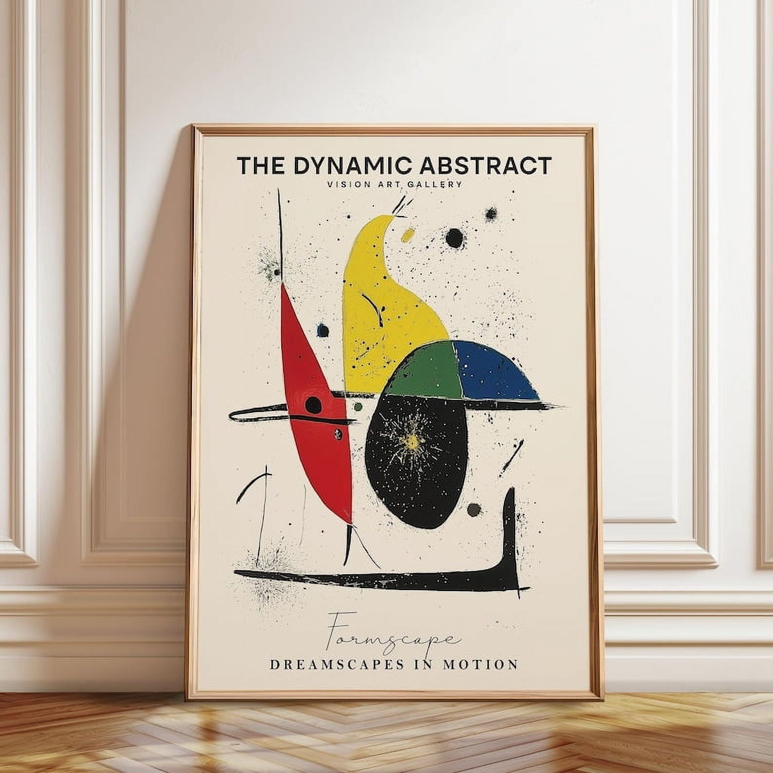 Kna Prints - 1 Pc Poster Dynamic Abstract Art Print Surrealist ...