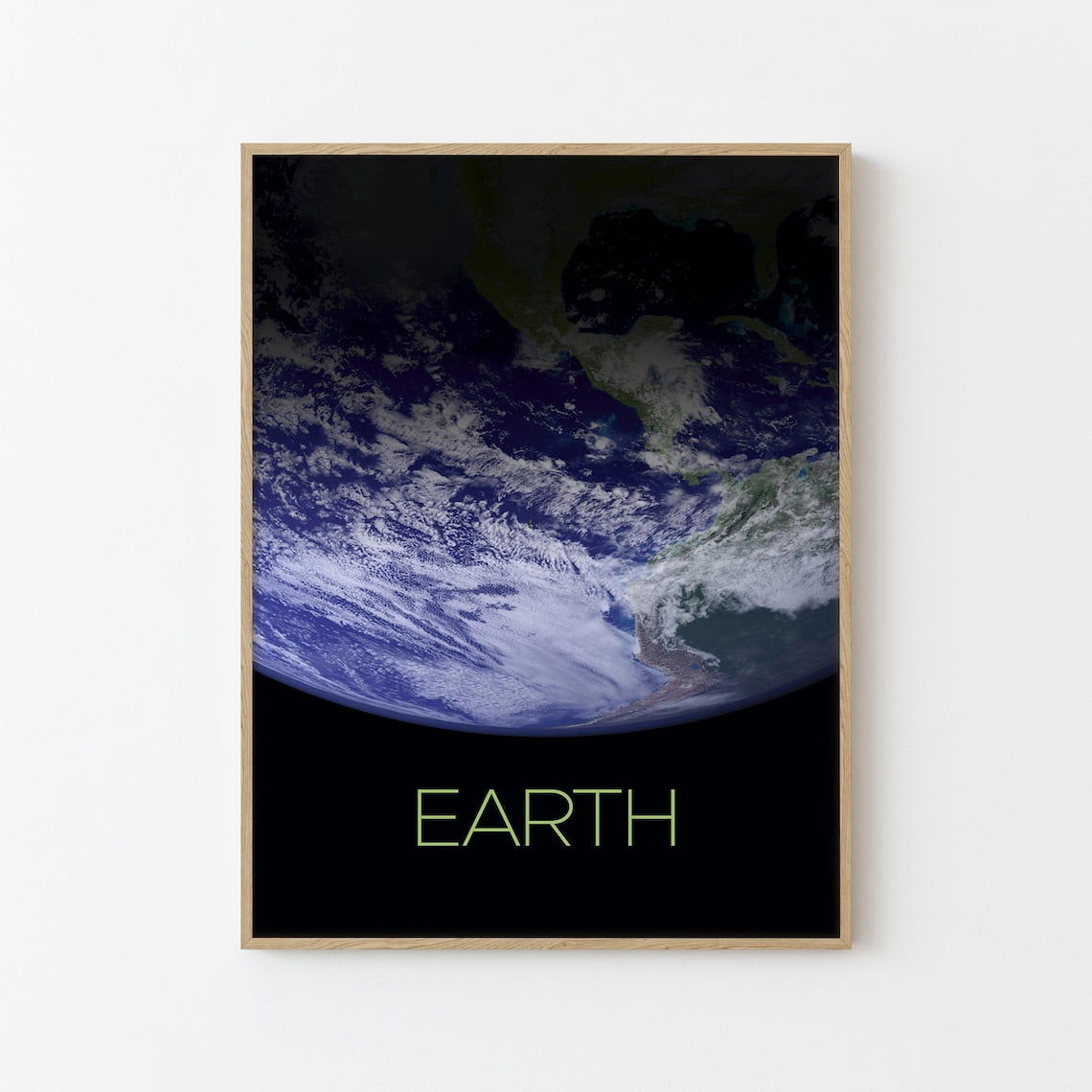 Kna Prints - 1 Pc Poster Earth Nasa Space Travel Print Stars Planets ...