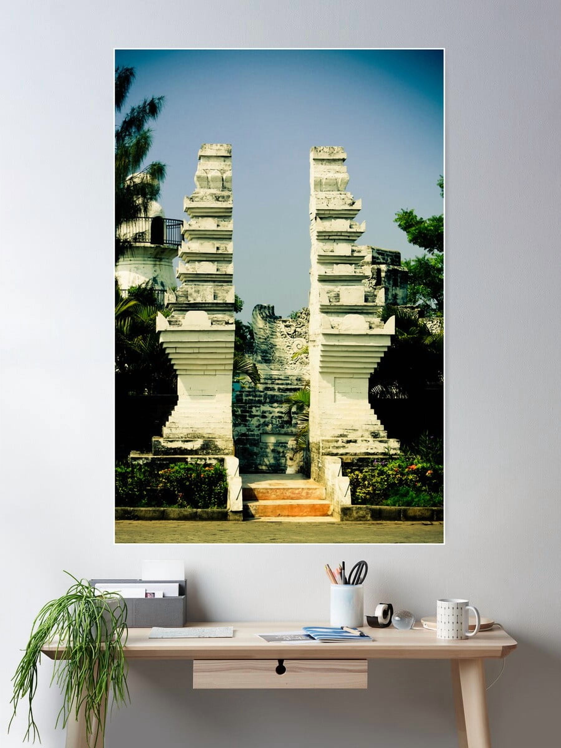 Kna Prints - 1 Pc Poster East Java Islamic Traditional Gate Indonesia ...