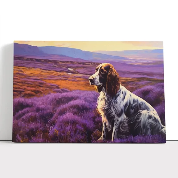 Kna Prints - 1 Pc Poster English Springer Spaniel Colour Field Wall Art ...