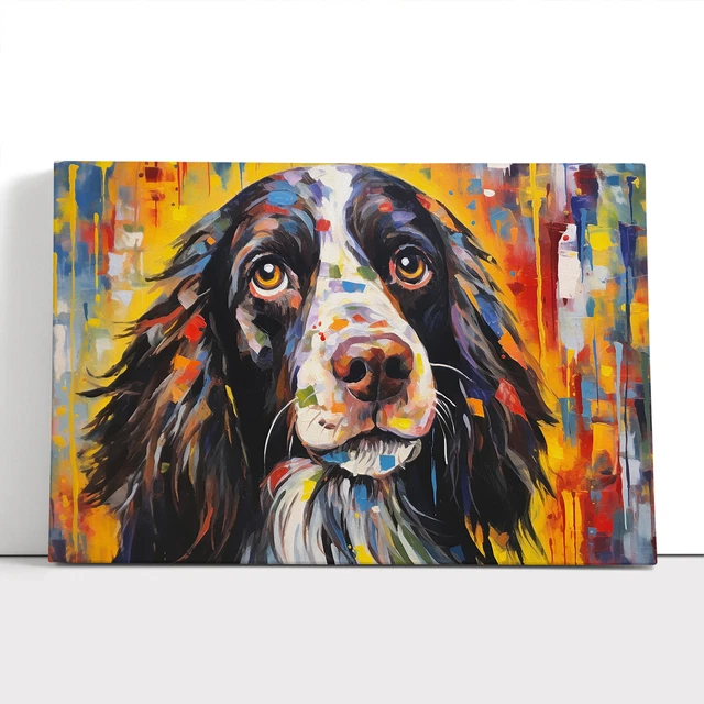 Kna Prints - 1 Pc Poster English Springer Spaniel Expressionism Wall ...