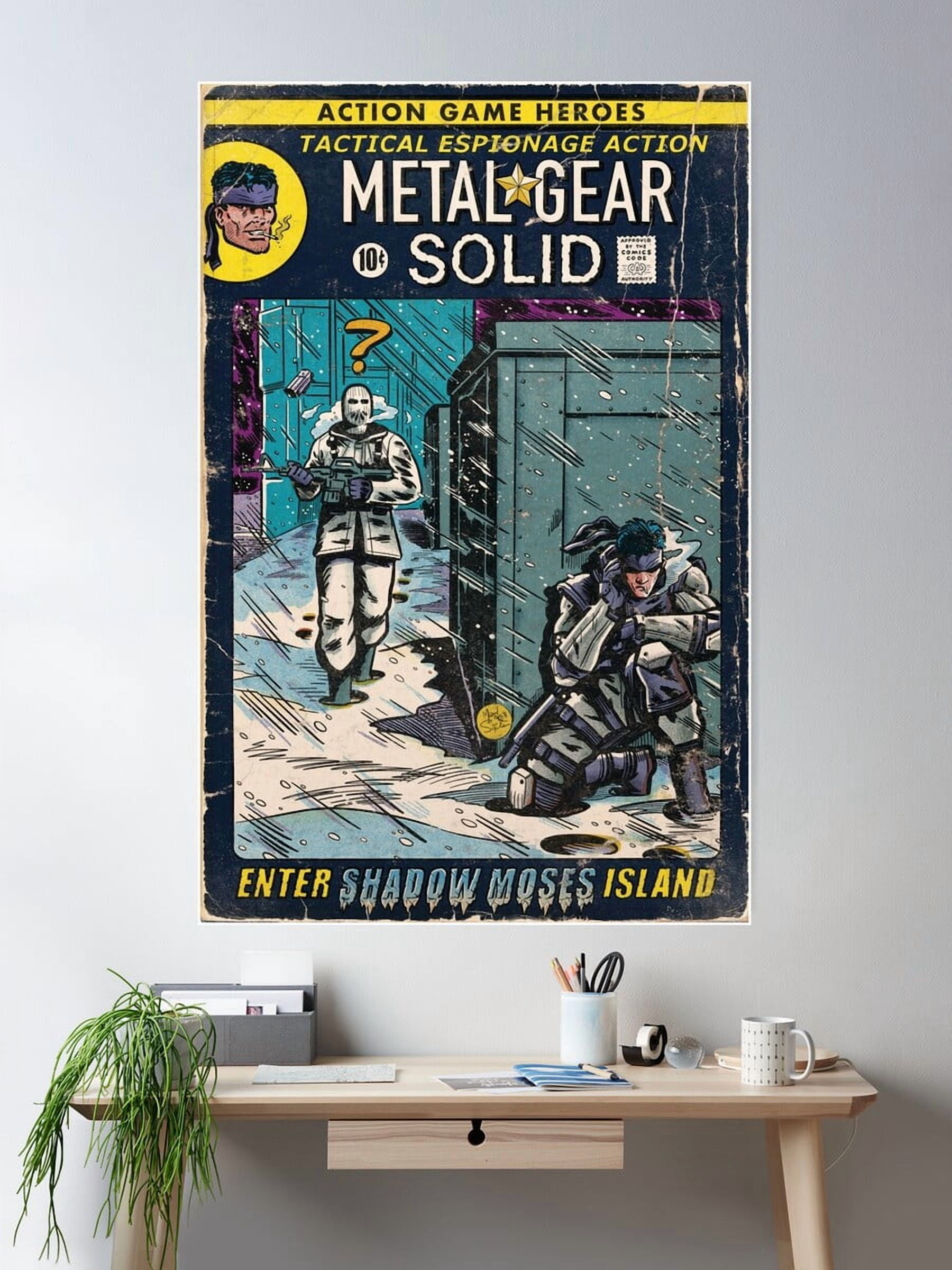 Kna Prints - 1 Pc Poster Enter Shadow Moses Comic Book Fan Art ...