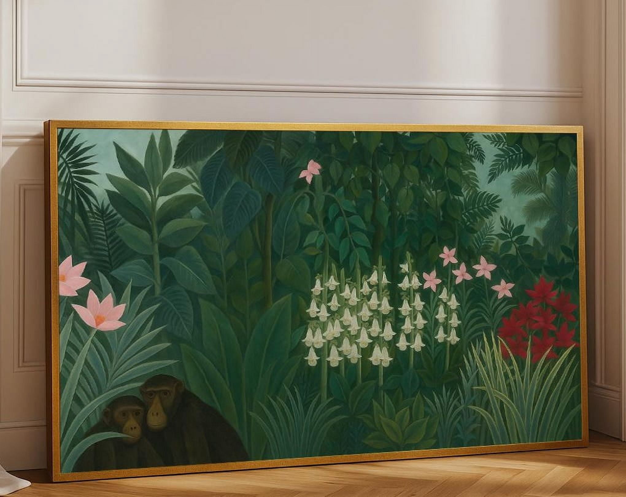 Kna Prints - 1 Pc Poster Equatorial Jgle , Henri Rousseau Art Print ...
