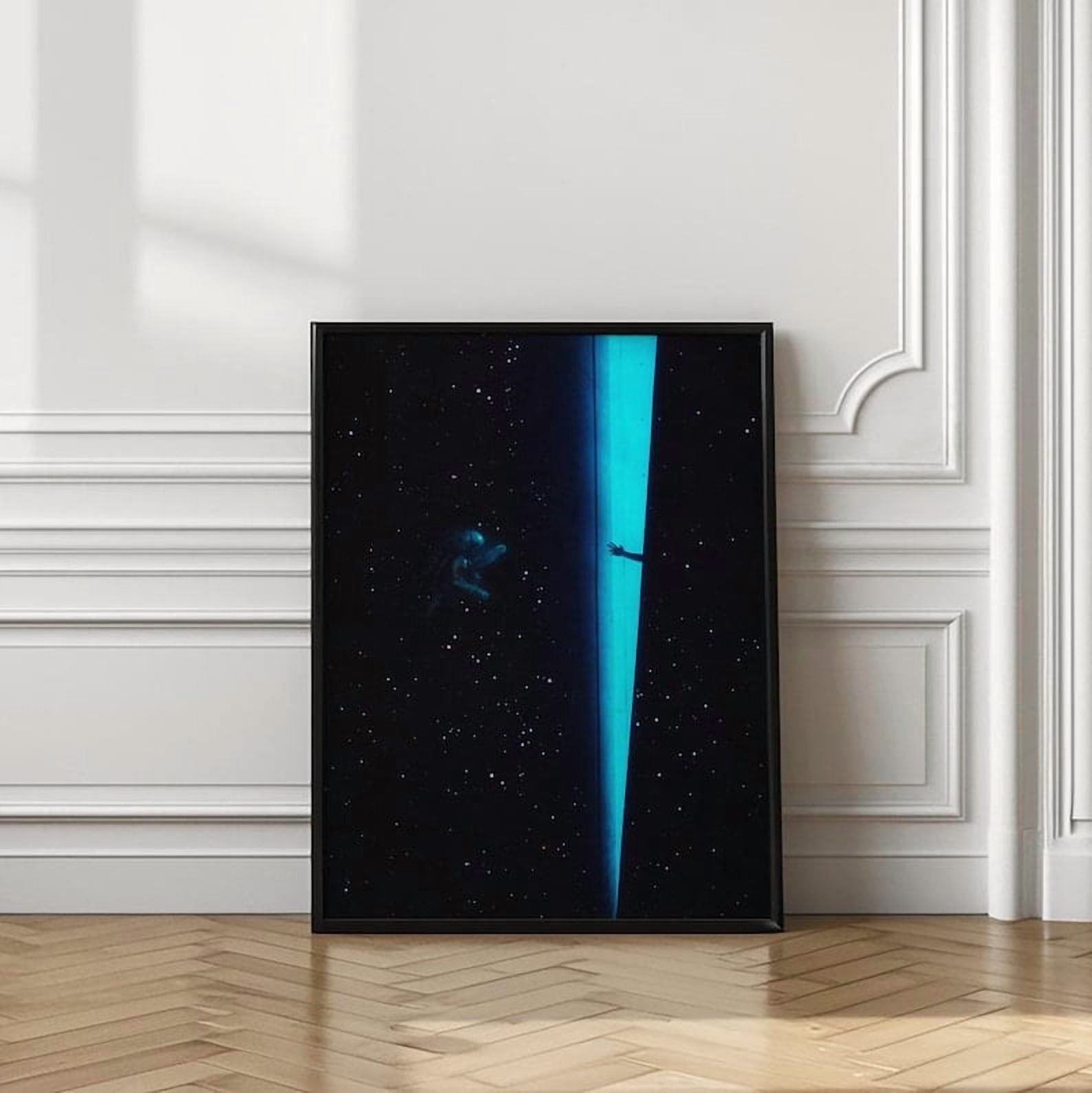 Kna Prints - 1 Pc Poster Event Horizon Space Art Retro Futurism Vintage ...