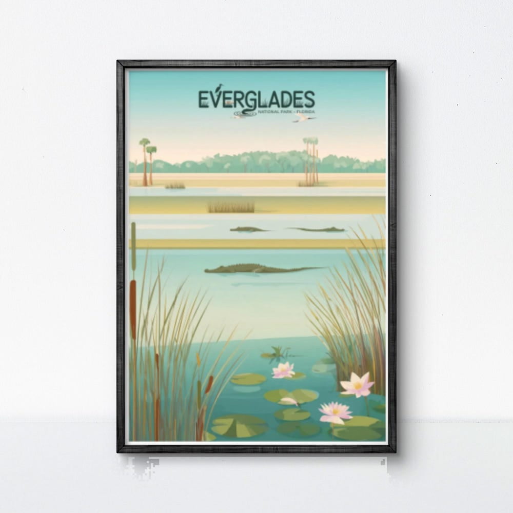 Kna Prints - 1 Pc Poster Everglades National Park Poster Florida Wall ...