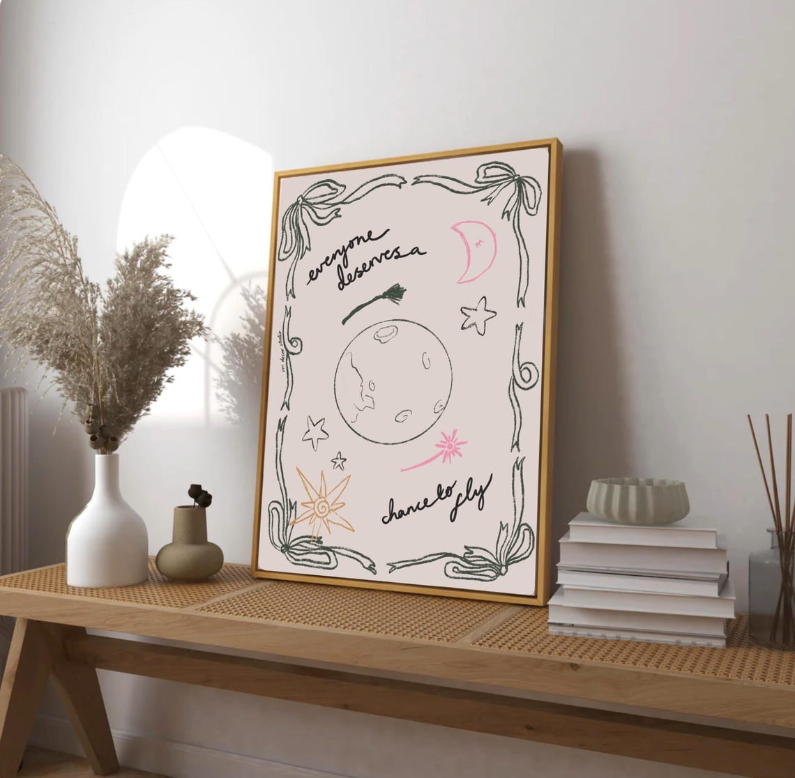 Kna Prints - 1 Pc Poster Everyone Deserves A Chance To Fly Art , Movie ...
