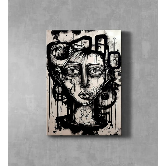 Kna Prints - Poster Modern Flamingo Abstract Picture Poster Decor ...