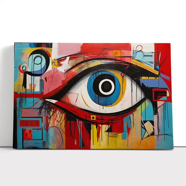 Kna Prints - 1 Pc Poster Eye Constructivism Wall Art Poster Home Decor ...