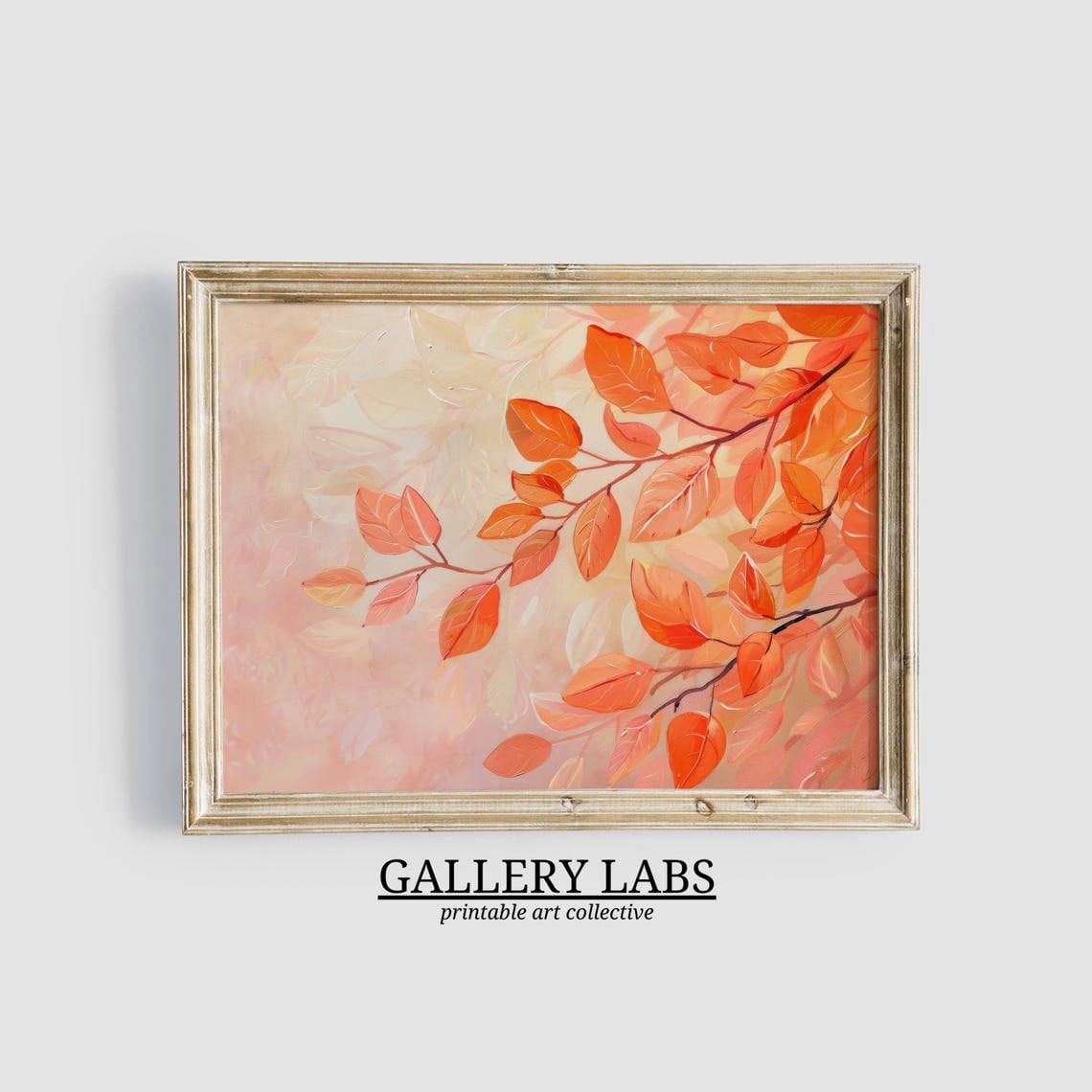 Kna Prints - 1 Pc Poster Fall Leaves Decor€¢ Trendy Print€¢ Autumn Wall ...
