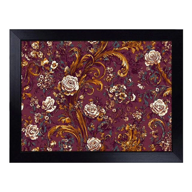 Kna Prints - 1 Pc Poster Fancy Floral Art Vol.6, UNFRAMED-12x18 ...