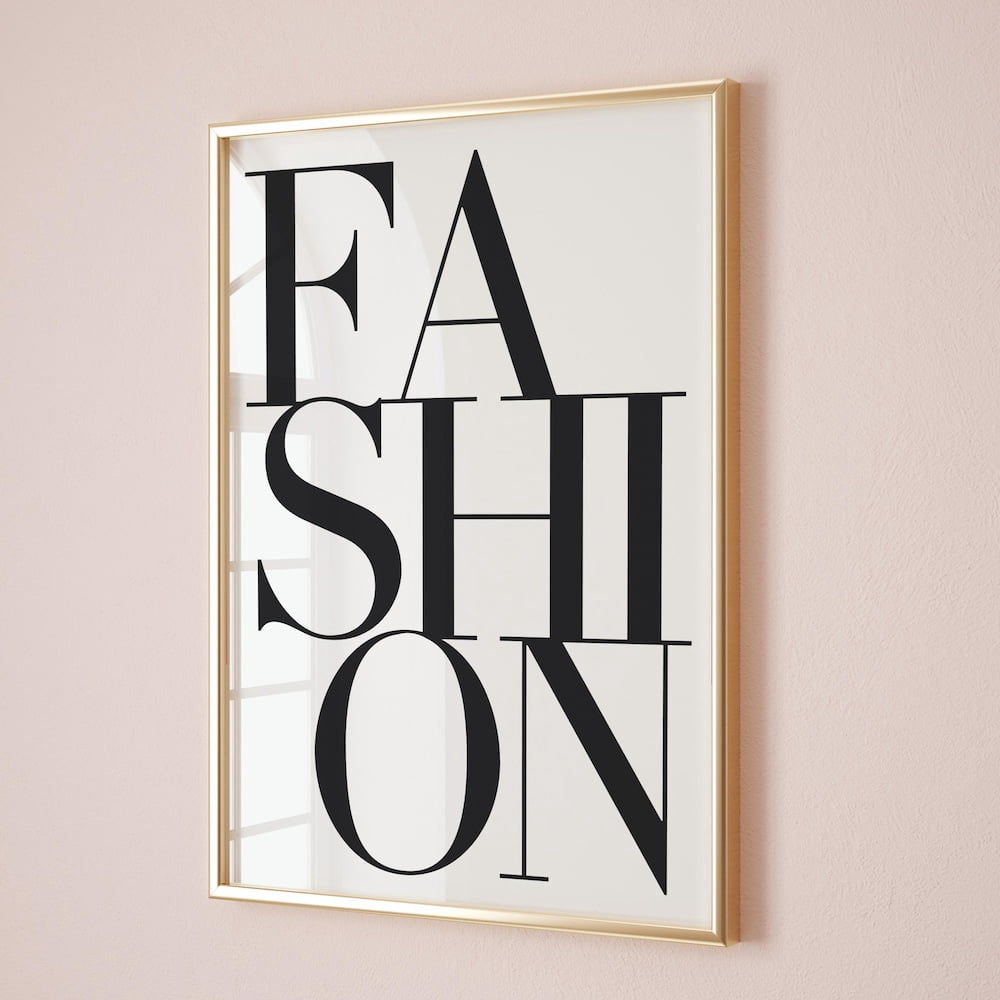 Kna Prints - 1 Pc Poster Fashion Quote,Fashion Illustration,Fashion ...