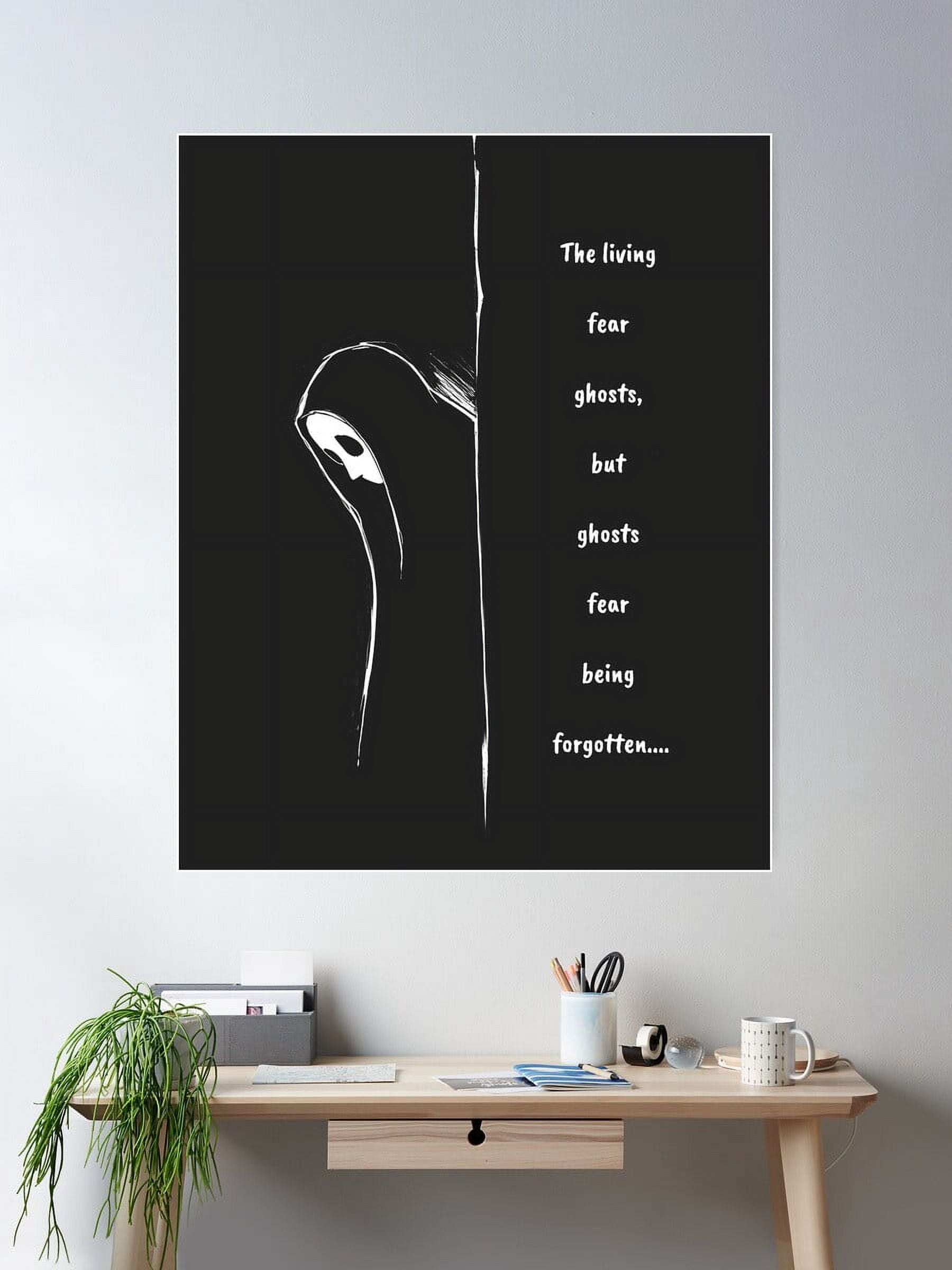 Kna Prints - 1 Pc Poster Fear Of Being Forgotten, UNFRAMED-8x12 ...
