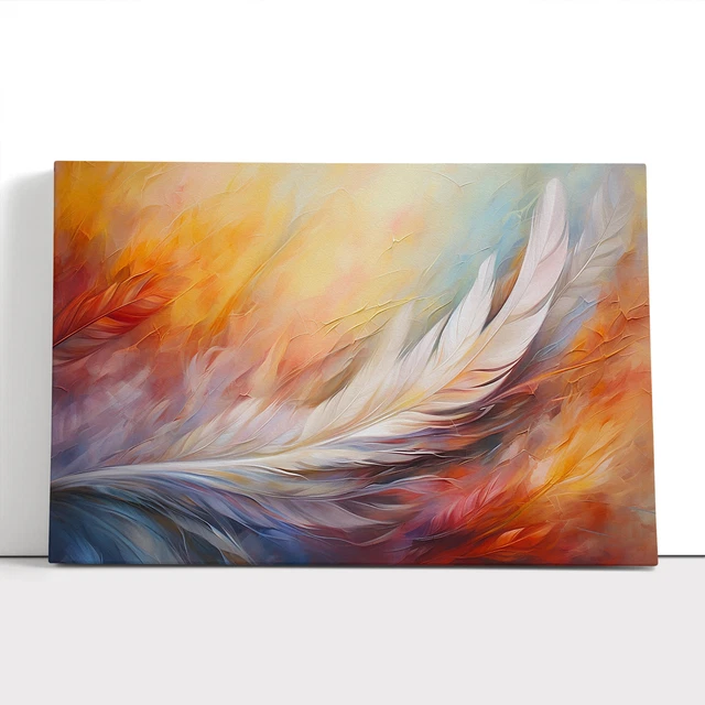 Kna Prints - 1 Pc Poster Feather Action Wall Art Poster Home Decor ...