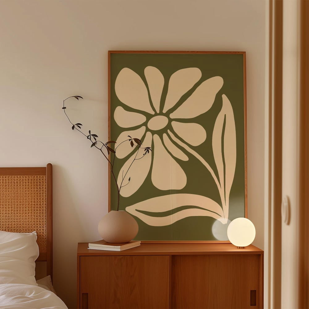 Kna Prints - 1 Pc Poster Flower Print Boho Decor Printable Wall Art ...